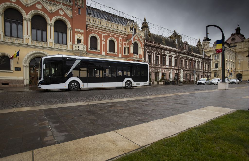Autobuzul 100% electric MAN Lion’s City E este testat în condiții reale ...